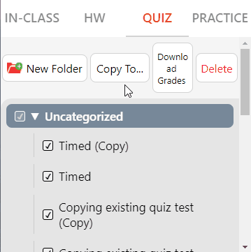 Copying or Moving Assignments
