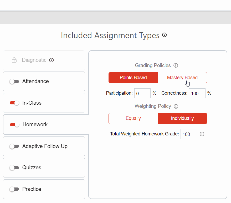 How to adjust LMS gradebook settings
