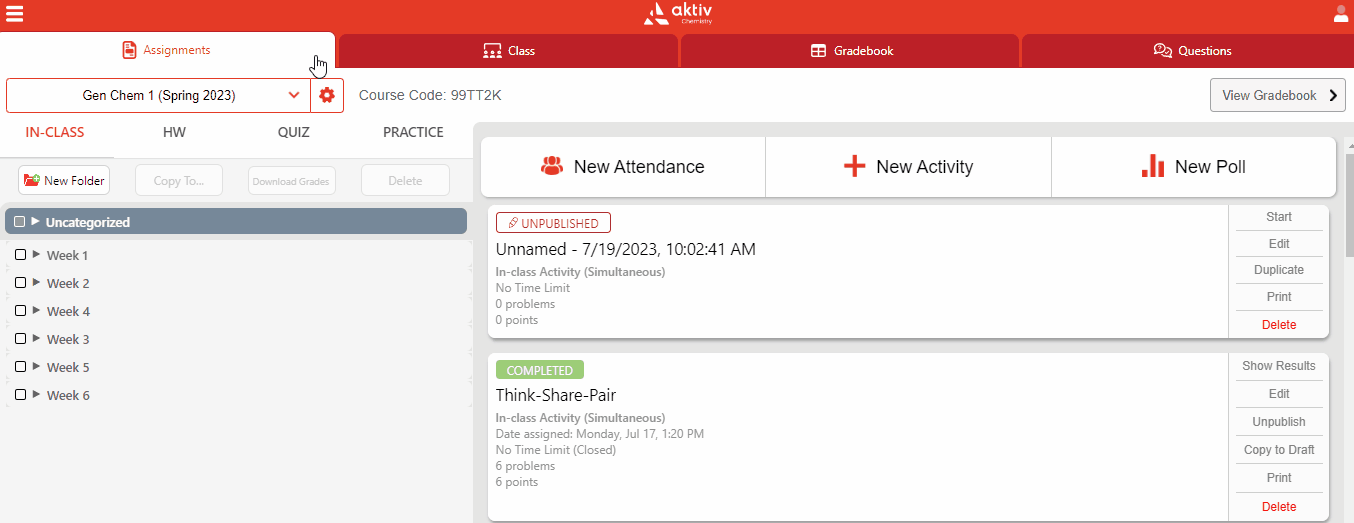 How to use Staggered Mode for an In-Class Assignment