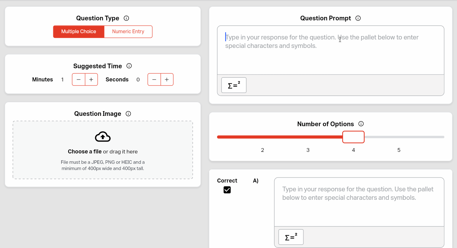 How do I Author my own Question?
