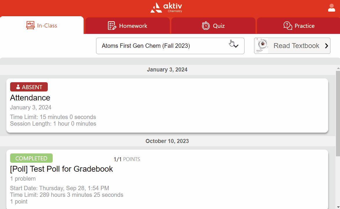 How do I join a new course if I already have an account?