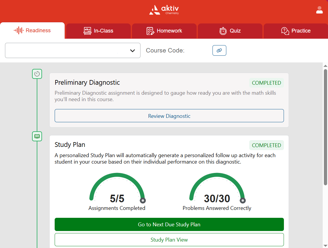 What is Readiness in Aktiv?
